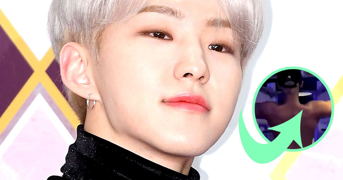 SEVENTEEN's Hoshi Attacks Fans With Sexy Shirtless Workout - Koreaboo