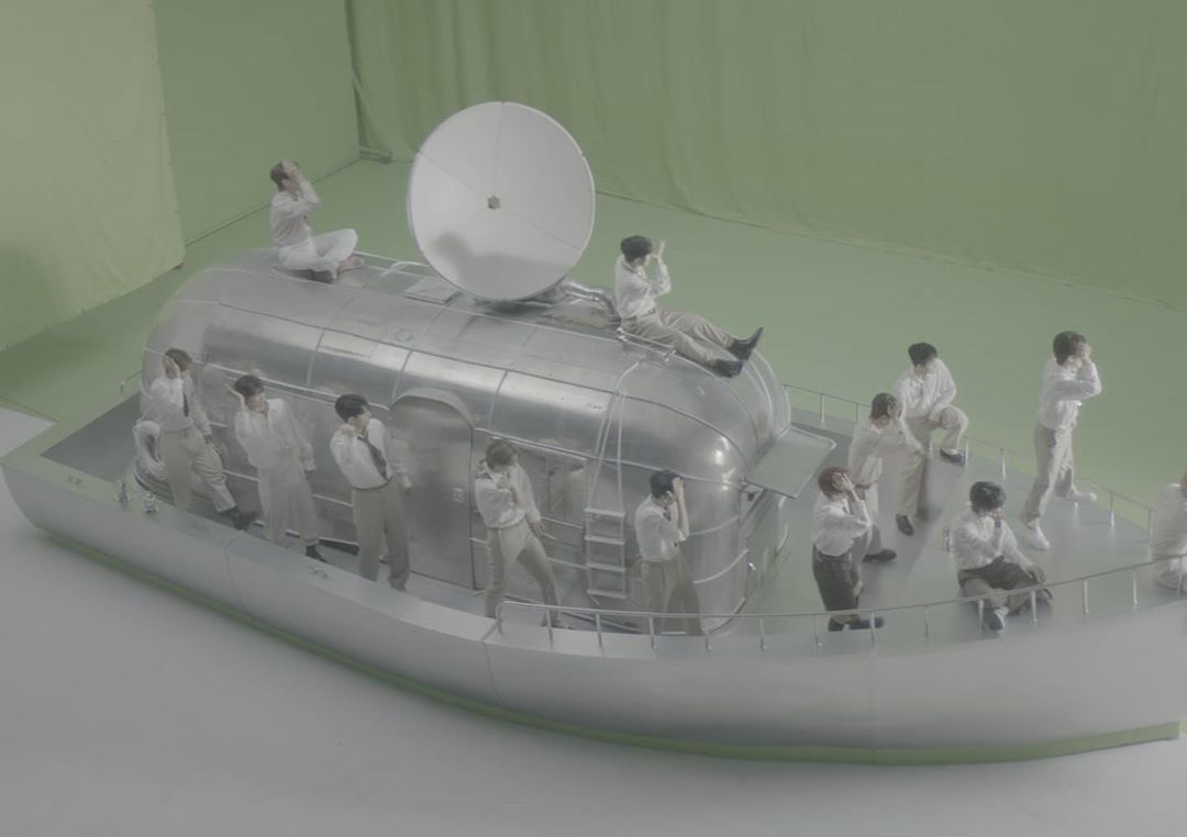 Here's What Big Hit Labels' MV Sets Really Look Like Behind The Scenes