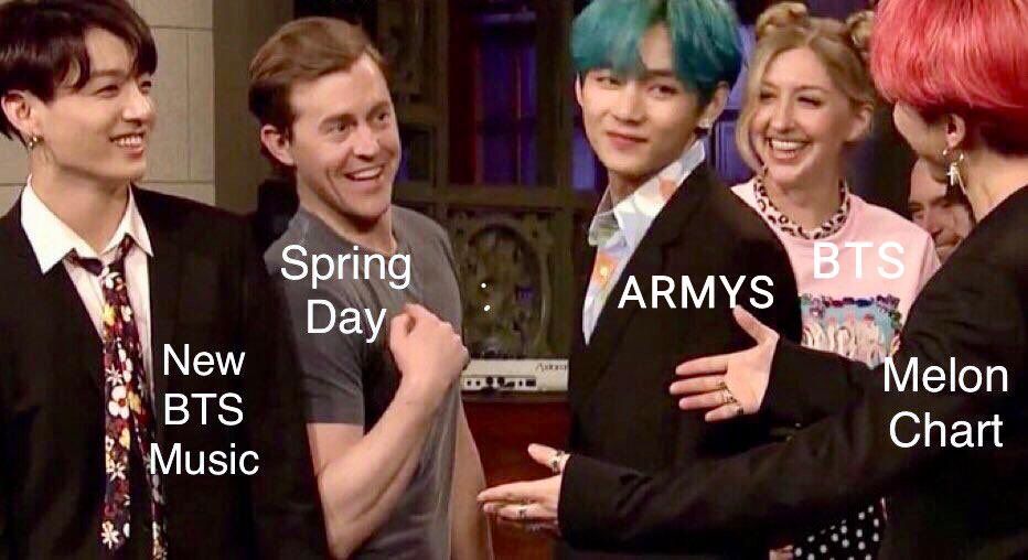 30 BTS "Spring Day" Memes That Scream, "Bow Down To The Queen"
