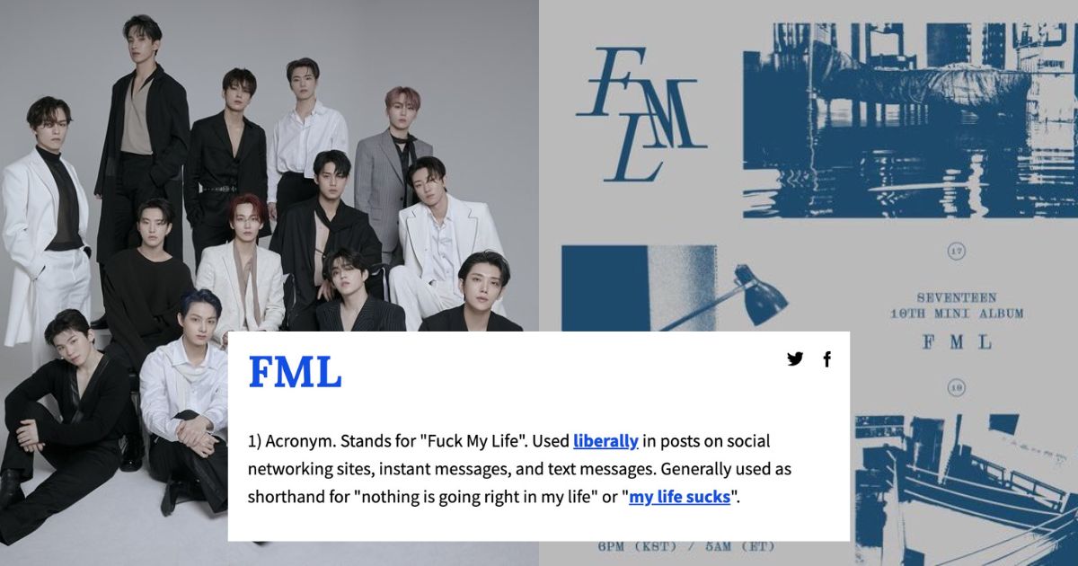 Fans Try To Guess What SEVENTEEN's Iconic Comeback Album Title "FML ...
