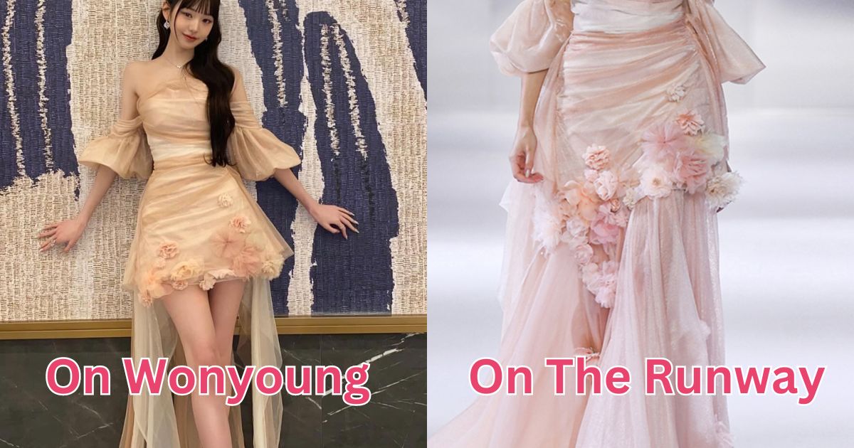 Here's Where You Can Cop IVE Wonyoung's Peach Princess Look At The ...