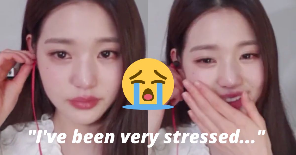 IVE's Wonyoung Sheds Tears After Receiving Touching Words From A Fan ...