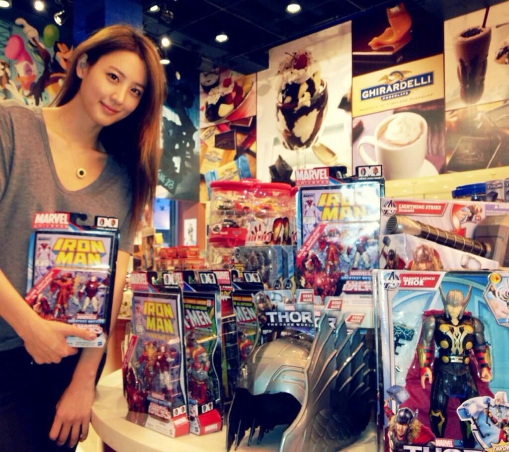 Soohyun (Claudia Kim) appears in new trailer of "Avengers 2"