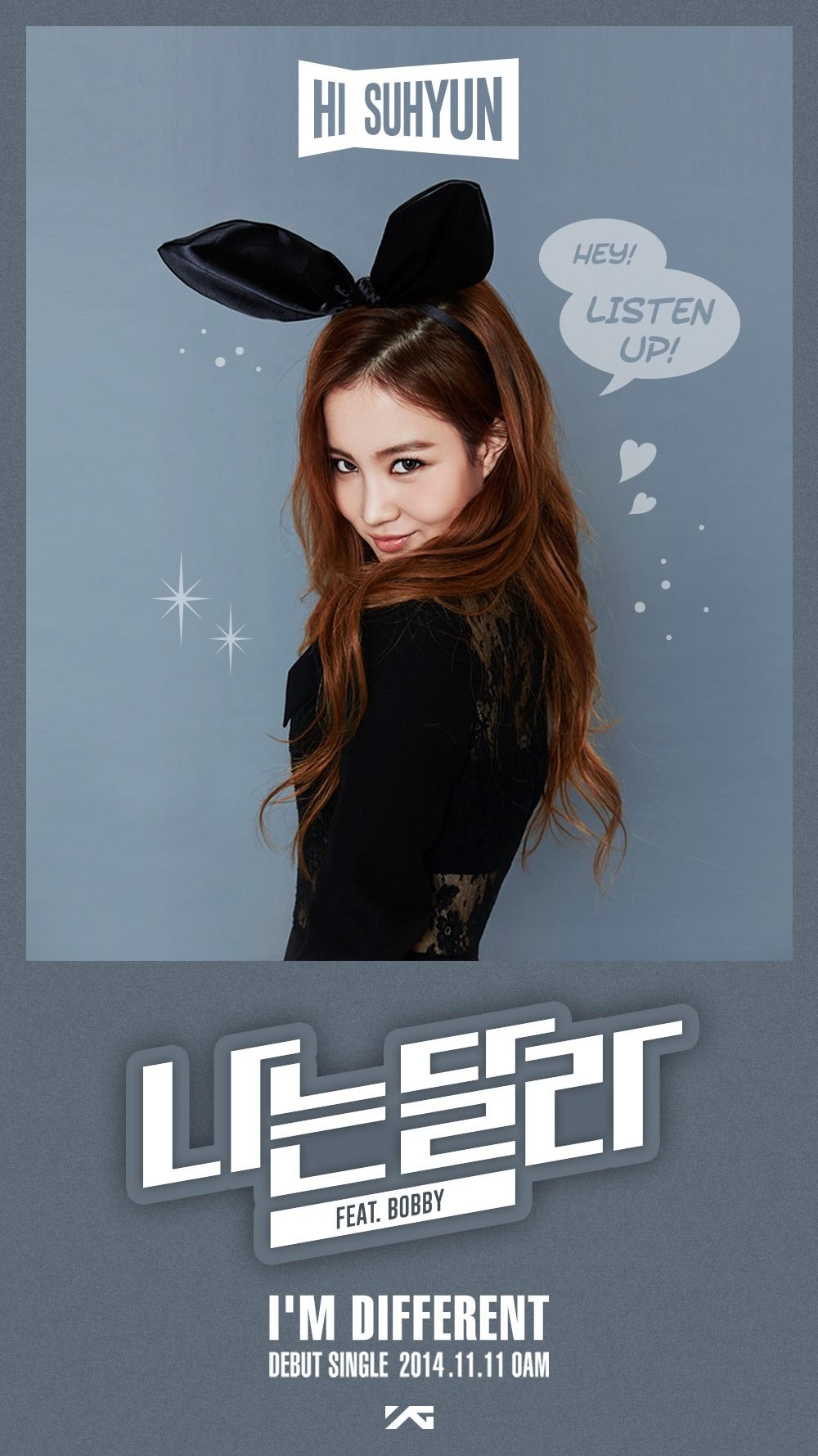 Lee Hi image teaser released for unit Hi Suhyun debut single, "I'm ...