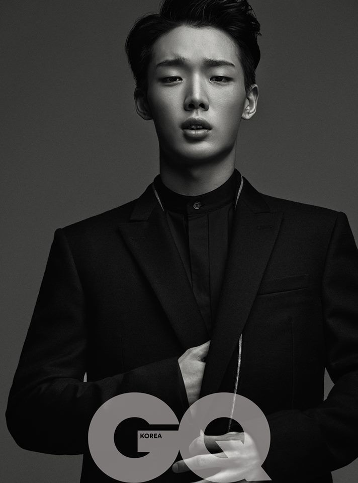 iKON's Bobby poses for the "GQ Korea" Men of the Year issue