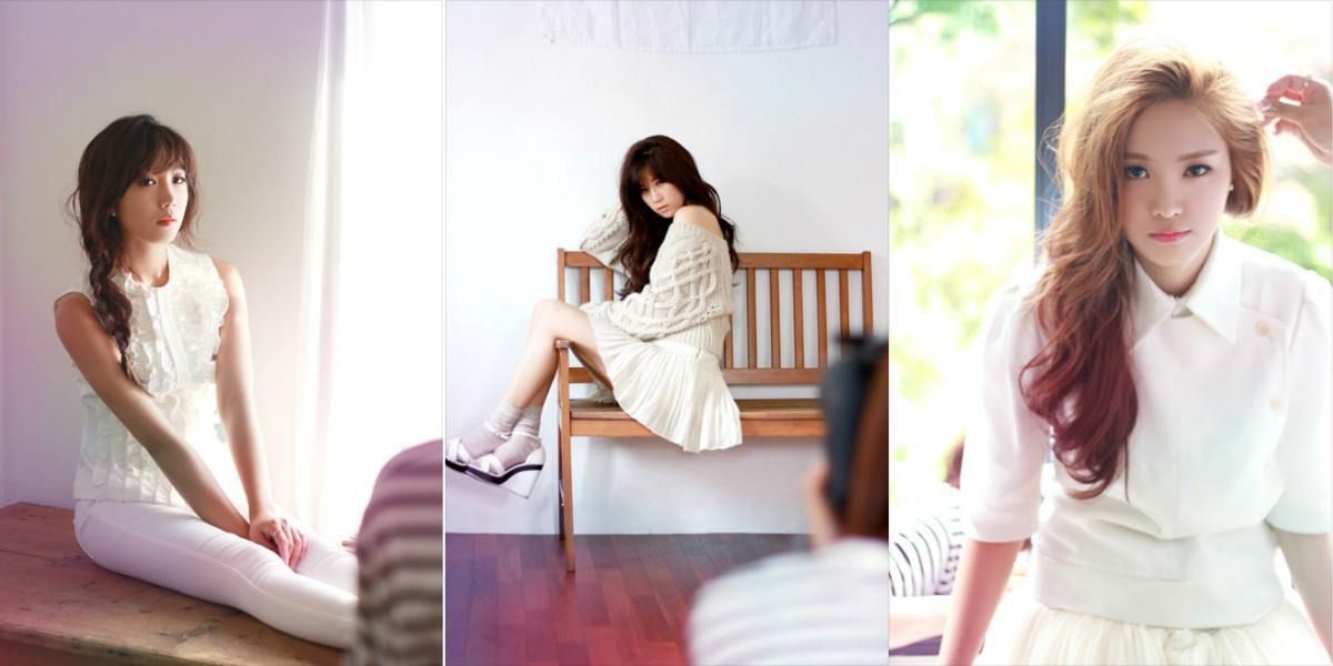 Apink releases BTS stills of "LUV" concept shoot