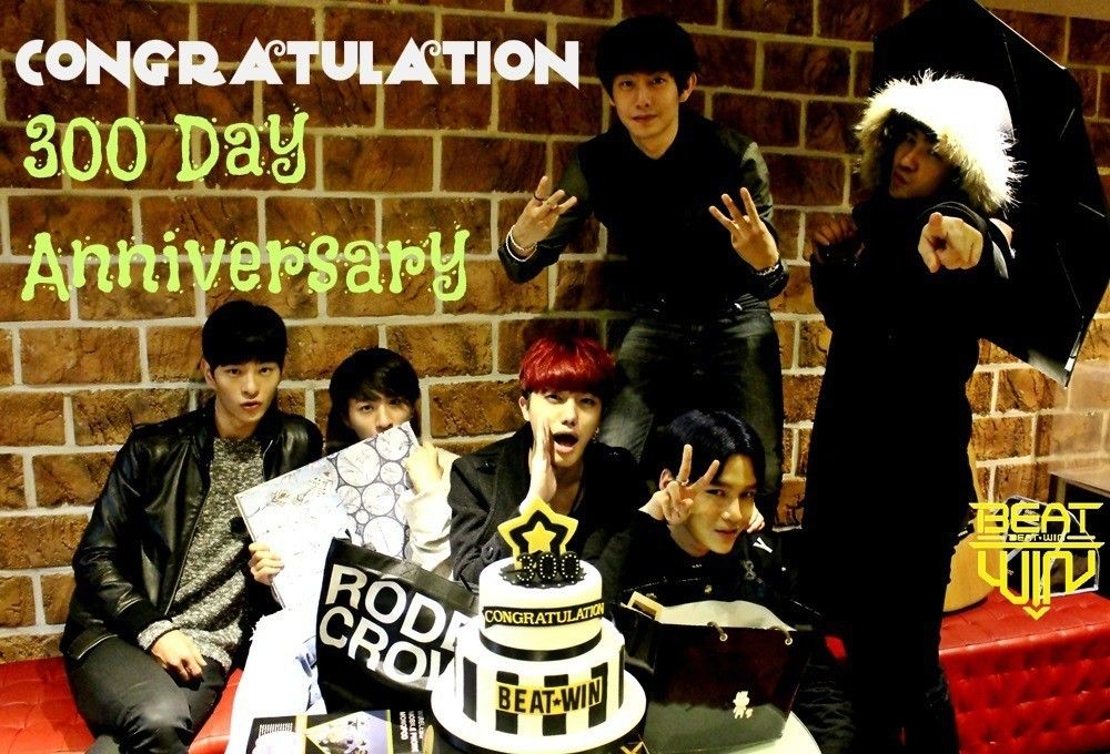 BEAT WIN celebrates their 300th day since debut!