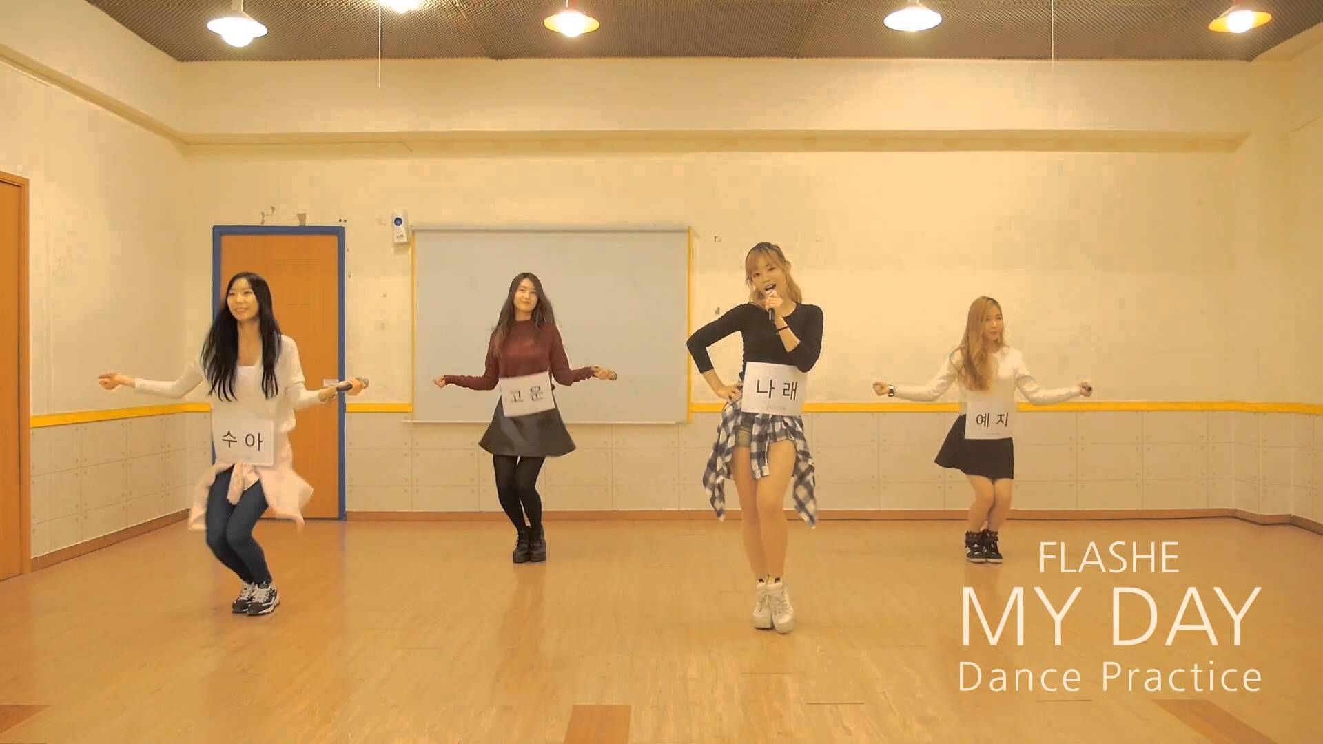 FLASHE releases dance practice for "My Day"