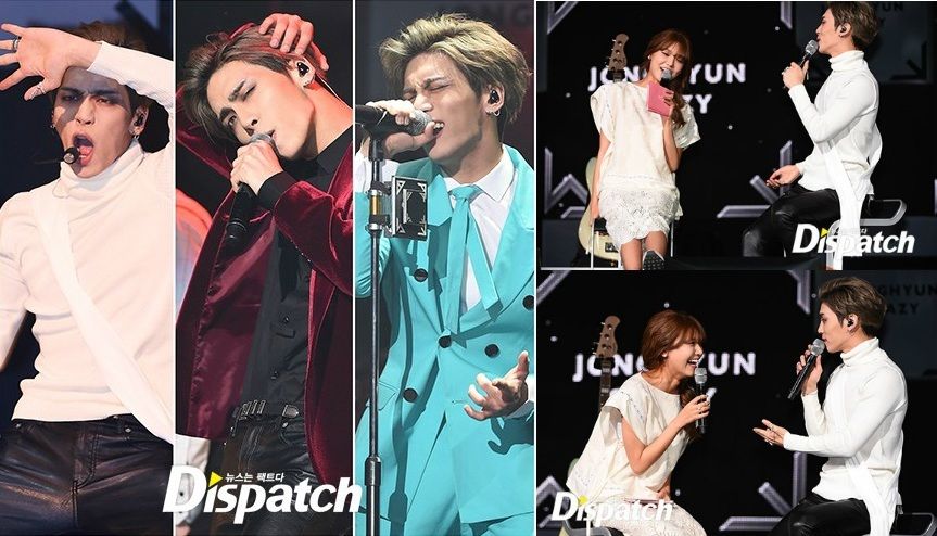 Jonghyun holds first showcase as a solo artist for "Base"