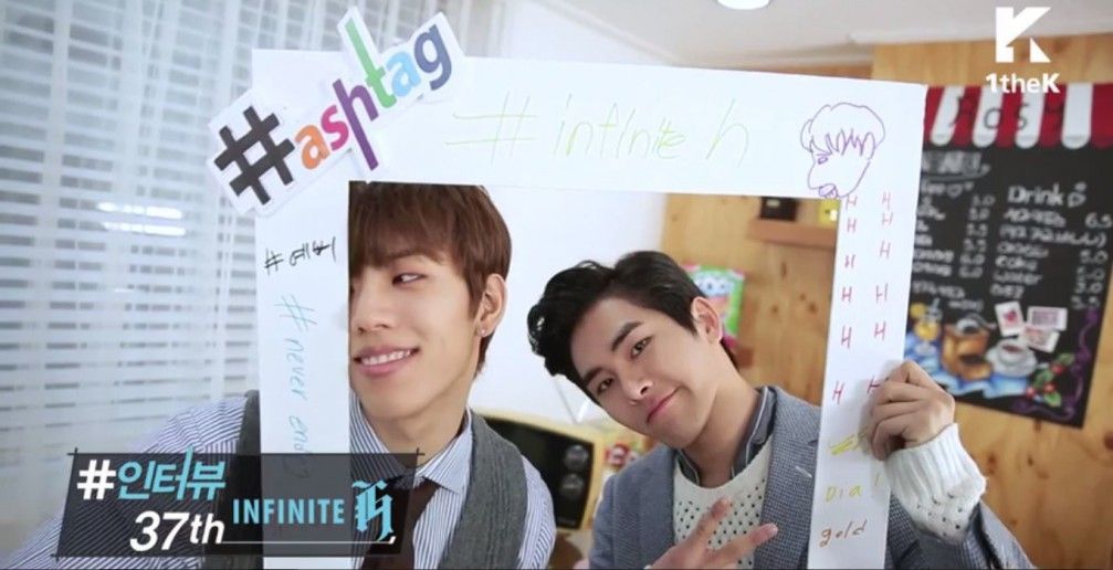 INFINITE H soars in their "#Hashtag" interview