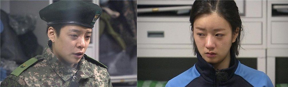 "Real Men" brings tears to new female recruits f(x)'s Amber and Apink's ...