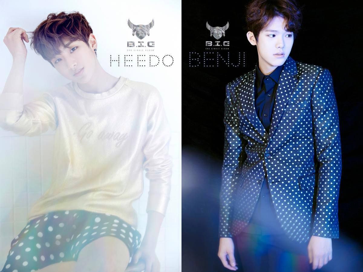 B.I.G releases image teasers for 3rd single ft. Benji and Heedo
