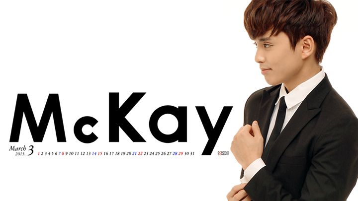 McKay releases printable March calendar for fans