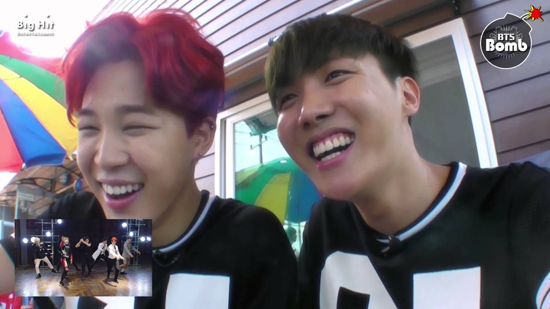 BTS's Jimin and J-Hope think their MV is "Dope" in self-reaction video