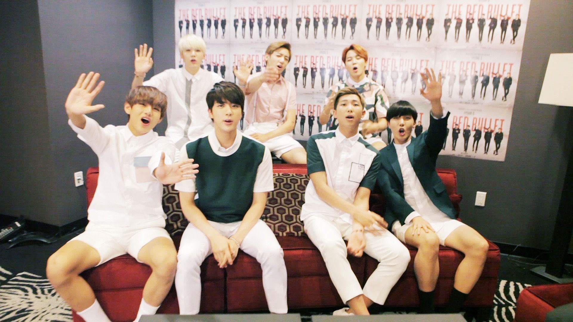 Watch BTS Speak English In This Sneak Peak Backstage Interview!