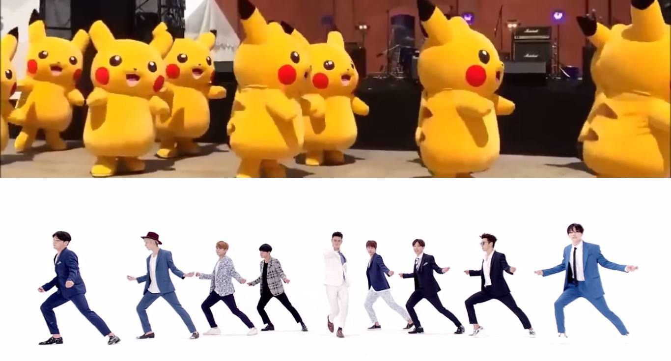 Band of Pikachu shows off their sweet dance moves to Super Junior's "Devil"