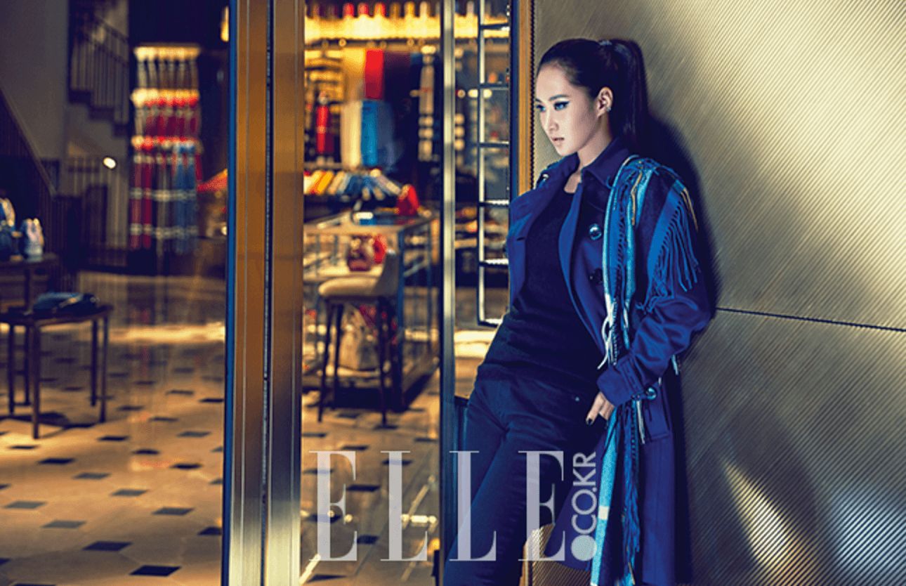 Girls' Generation's Yuri goes elegantly chic for "Elle Korea" - Koreaboo
