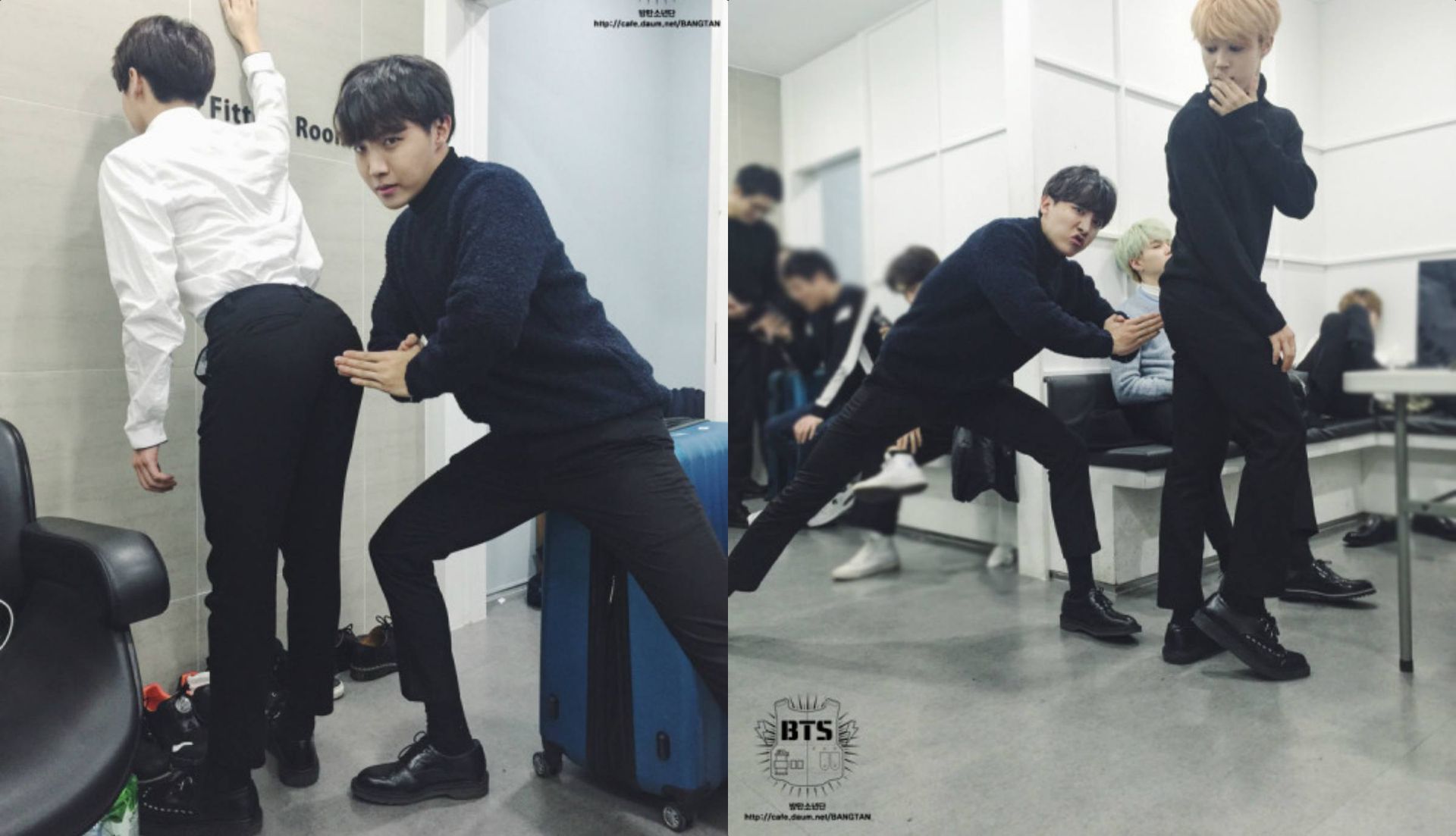 International fans confused by photos of BTS members poking each other ...