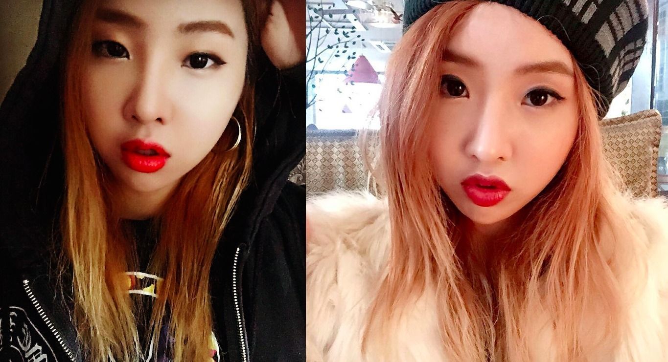 Netizens call out 2NE1's Minzy for being "plastic" on latest selcas ...