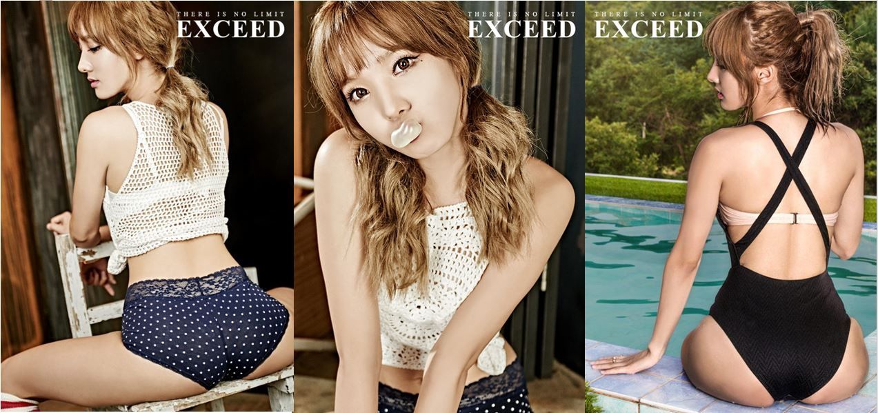 STELLAR's Minhee releases sexy behind-the-scenes video for "EXCEED" photo shoot - Koreaboo