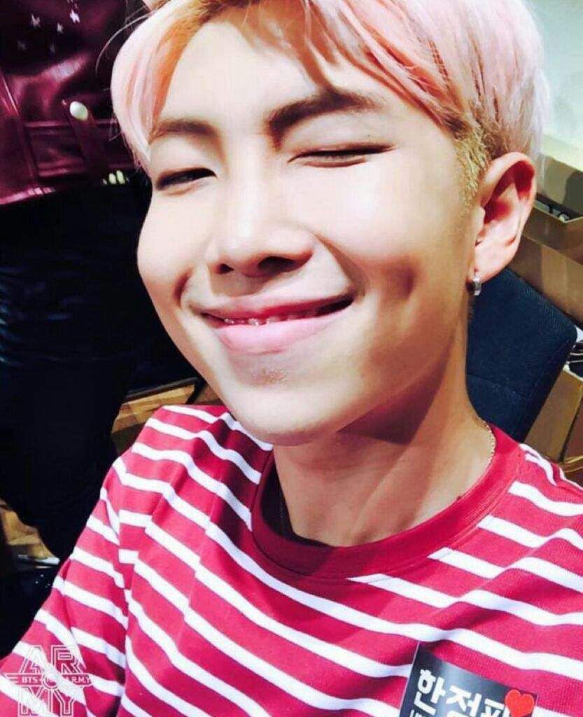 Literally Just 47 Photos Of BTS Rap Monster’s Dimples - Koreaboo