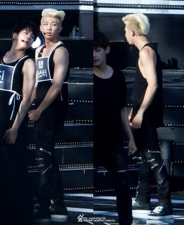 32 Photos Of Rap Monster's Underrated Toned Arms - Koreaboo