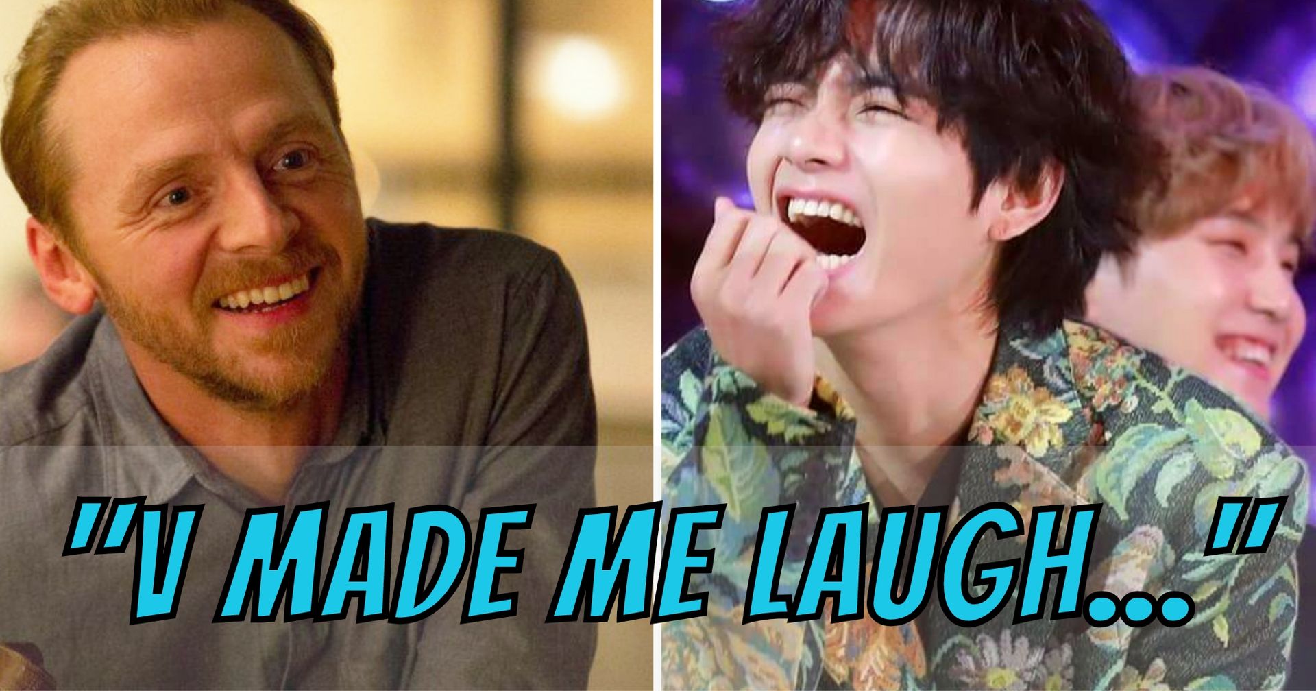 What BTS Are Really Like, According To Actor Simon Pegg - Koreaboo