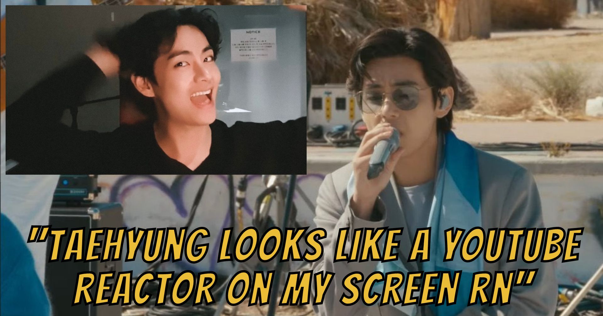 10+ Chaotic Good Moments From BTS V's Live Broadcast For The Group's ...