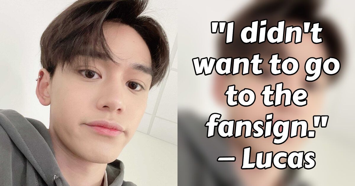Netizens Ridicule Former NCT's Lucas After His Solo Fansign - Koreaboo