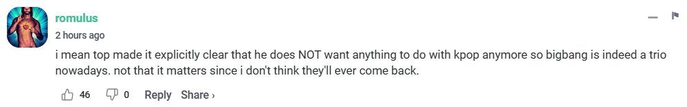 G-Dragon Draws Attention For His BIGBANG "OT3" Story On Instagram ...