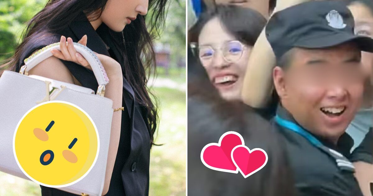 Chinese Actress Is So Beautiful, Bodyguard Gets Distracted In The Middle Of Work - Koreaboo