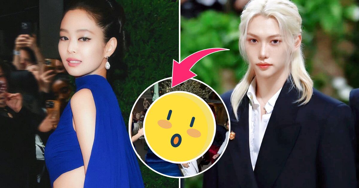 Stray Kids Has Relatable Reaction Upon Seeing BLACKPINK's Jennie At The "2024 MET Gala" - Koreaboo