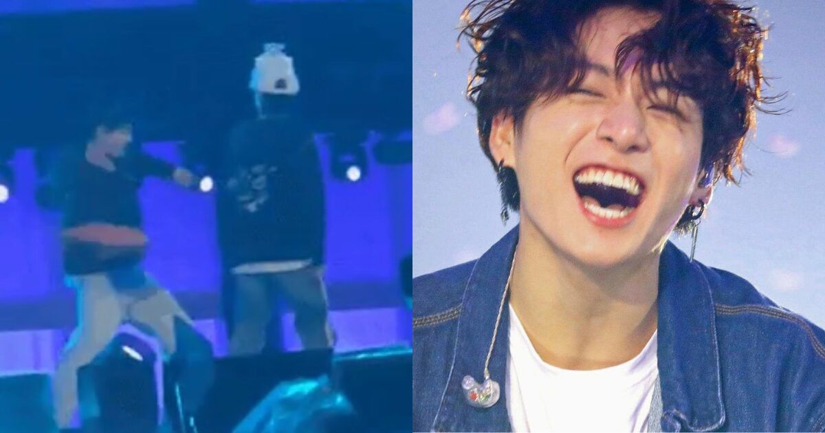 BTS's Jungkook Saw The Chance To "Spank" Jin — He Ran With It - Koreaboo
