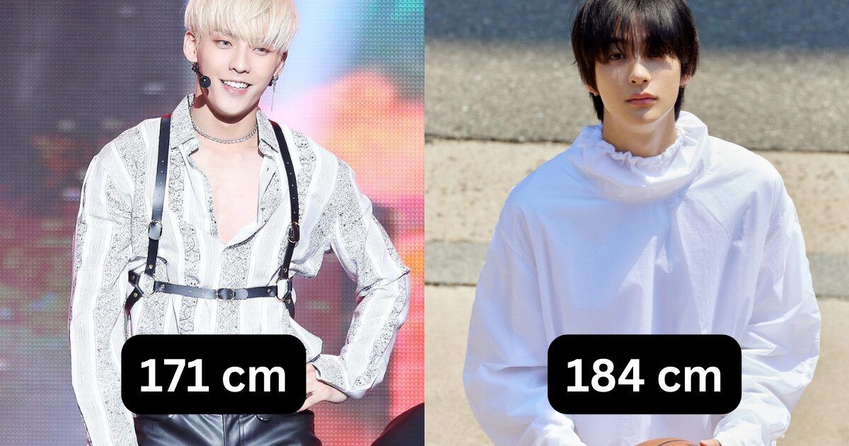 The Tallest And Shortest Boy Group Visual Members - Koreaboo