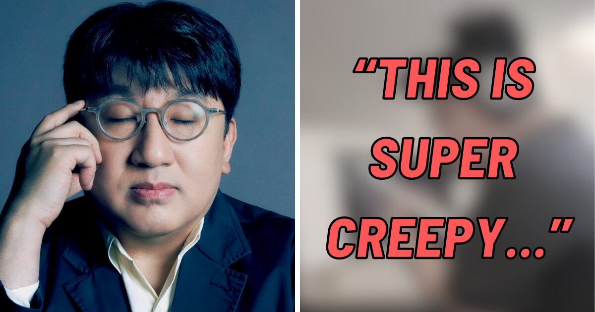Recent Photo Of Hybes Bang Si Hyuk In A Plane Sparks Outrage Koreaboo