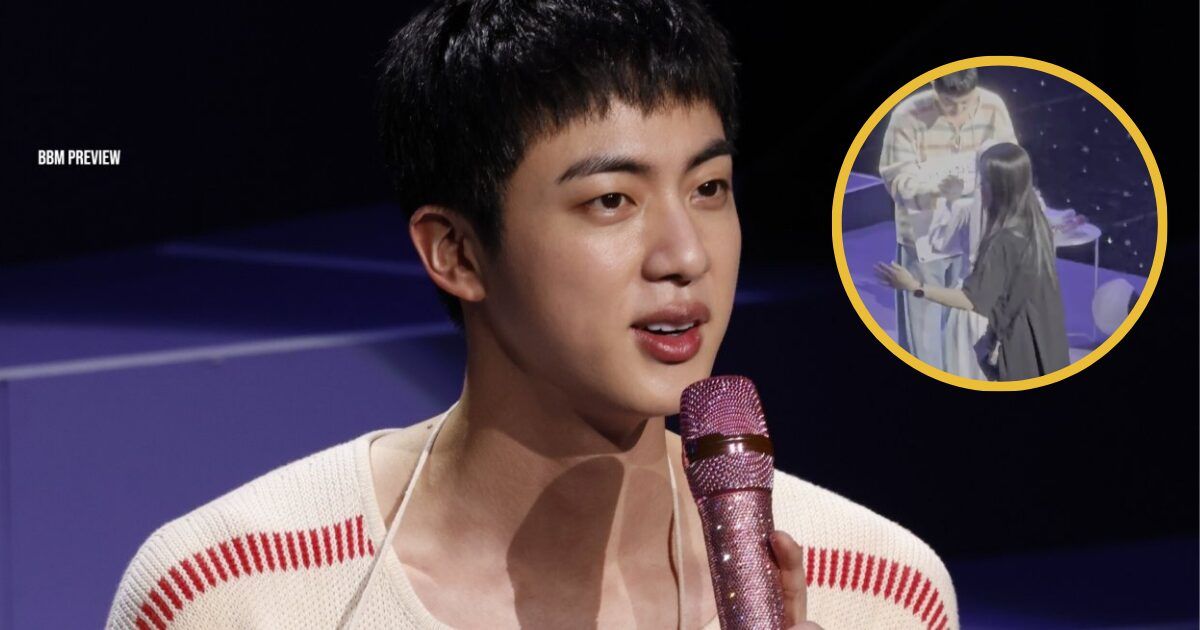 BTS's Jin Is Being Praised For His Respectful Behavior Towards A Muslim Fan At Free Hug Event ...
