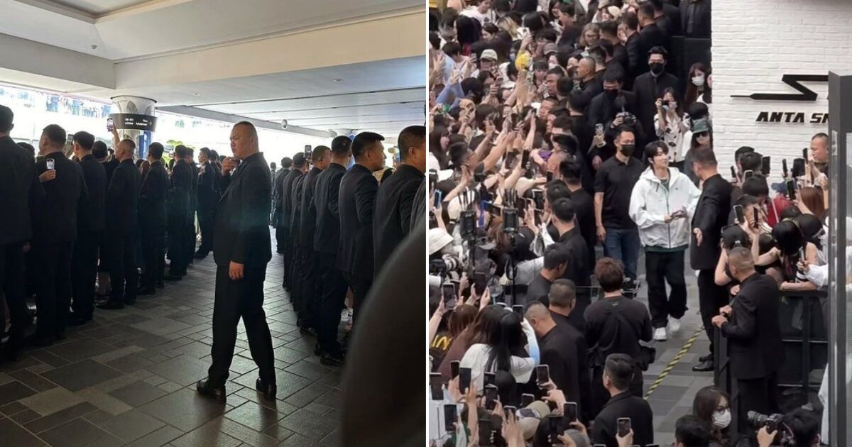 Popular Third-Generation Idol Goes Viral For The "Human Wall" Of ...