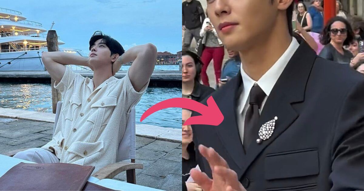 ASTRO’s Cha Eunwoo Shocks With Real-Life Visuals On The Way To Chaumet ...