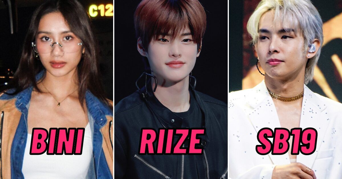 RIIZE Impresses With Covers Of BINI And SB19's Hit P-Pop Songs "Salamin, Salamin" And "GENTO ...