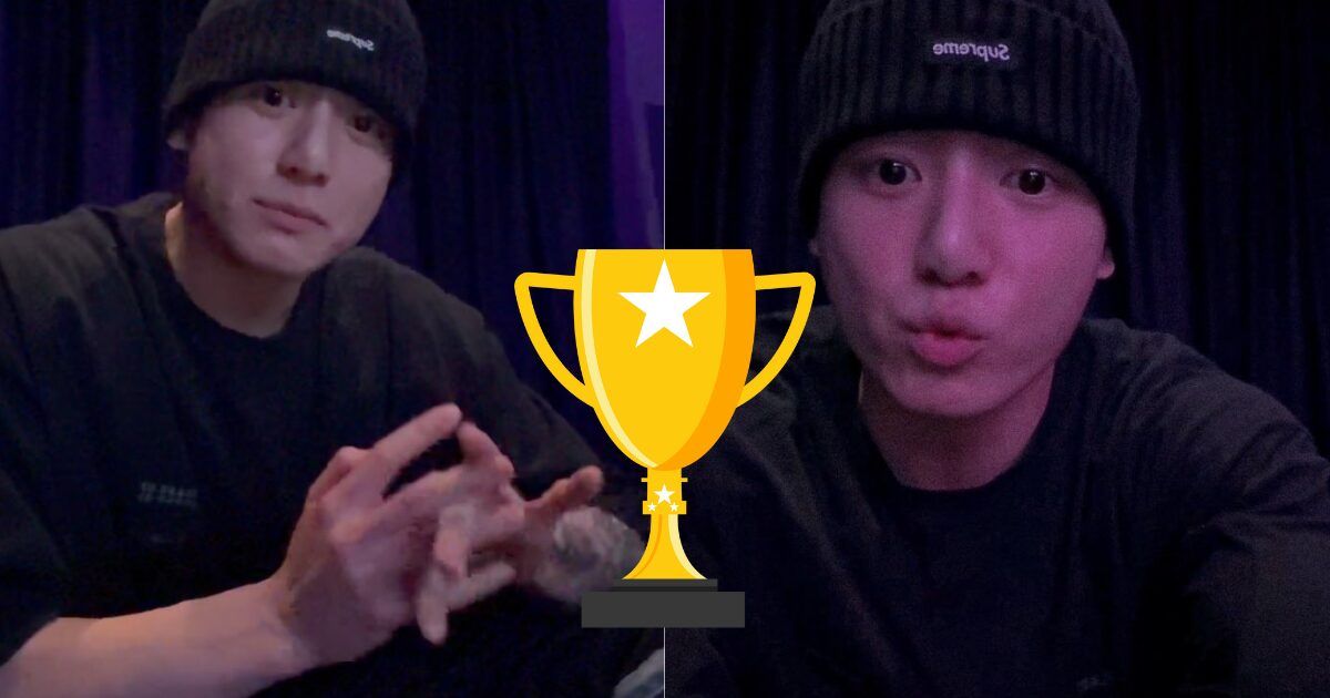 BTS's Jungkook Breaks His Own Record With Surprise Weverse Live - Koreaboo