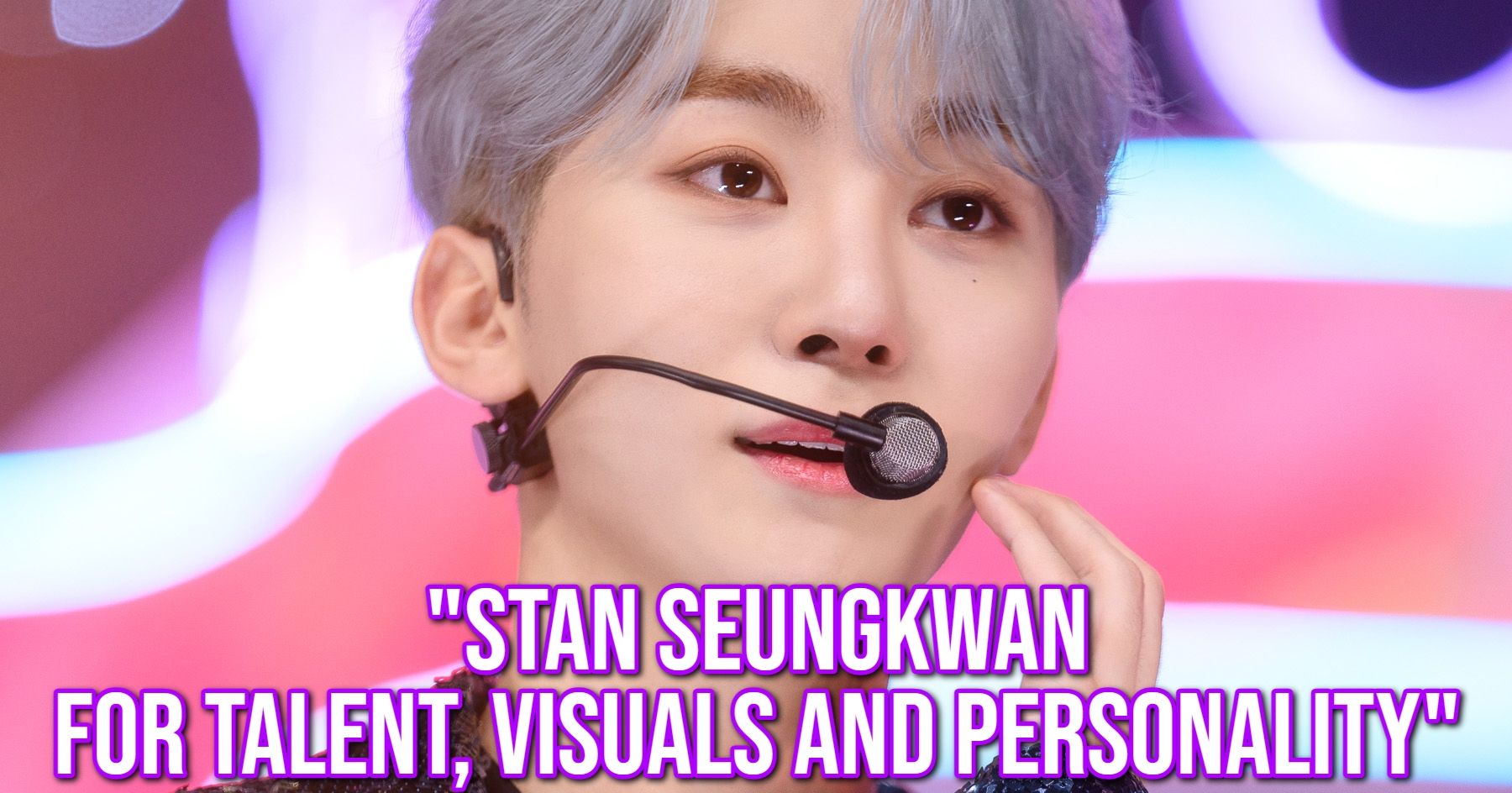 "Am I The Only One Who Finds Boo Seungkwan Handsome?" Fans Praise The ...