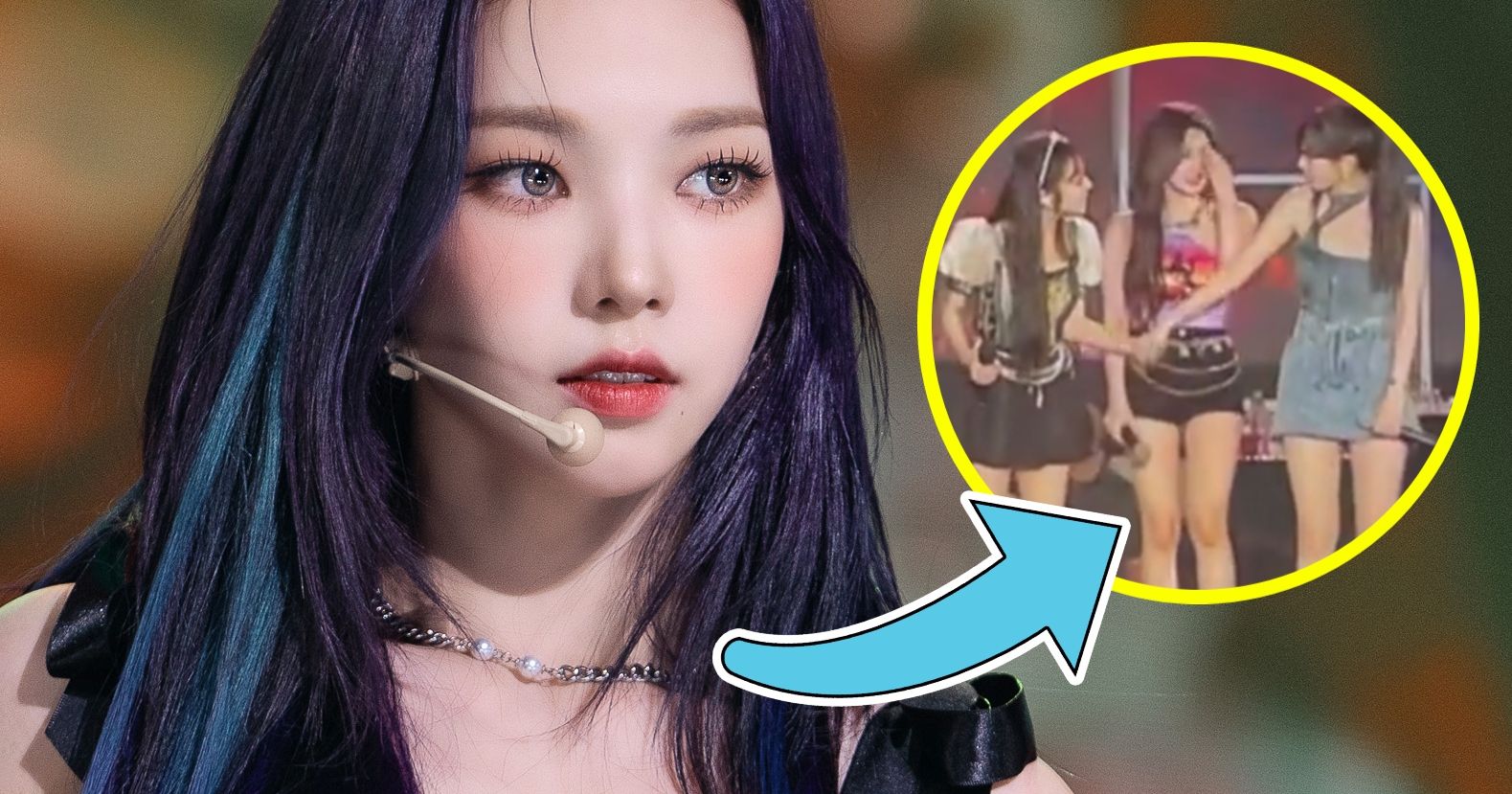 Leaders Supporting Leaders — aespa's Karina Seems To Check In On Red Velvet's Irene At SM ...