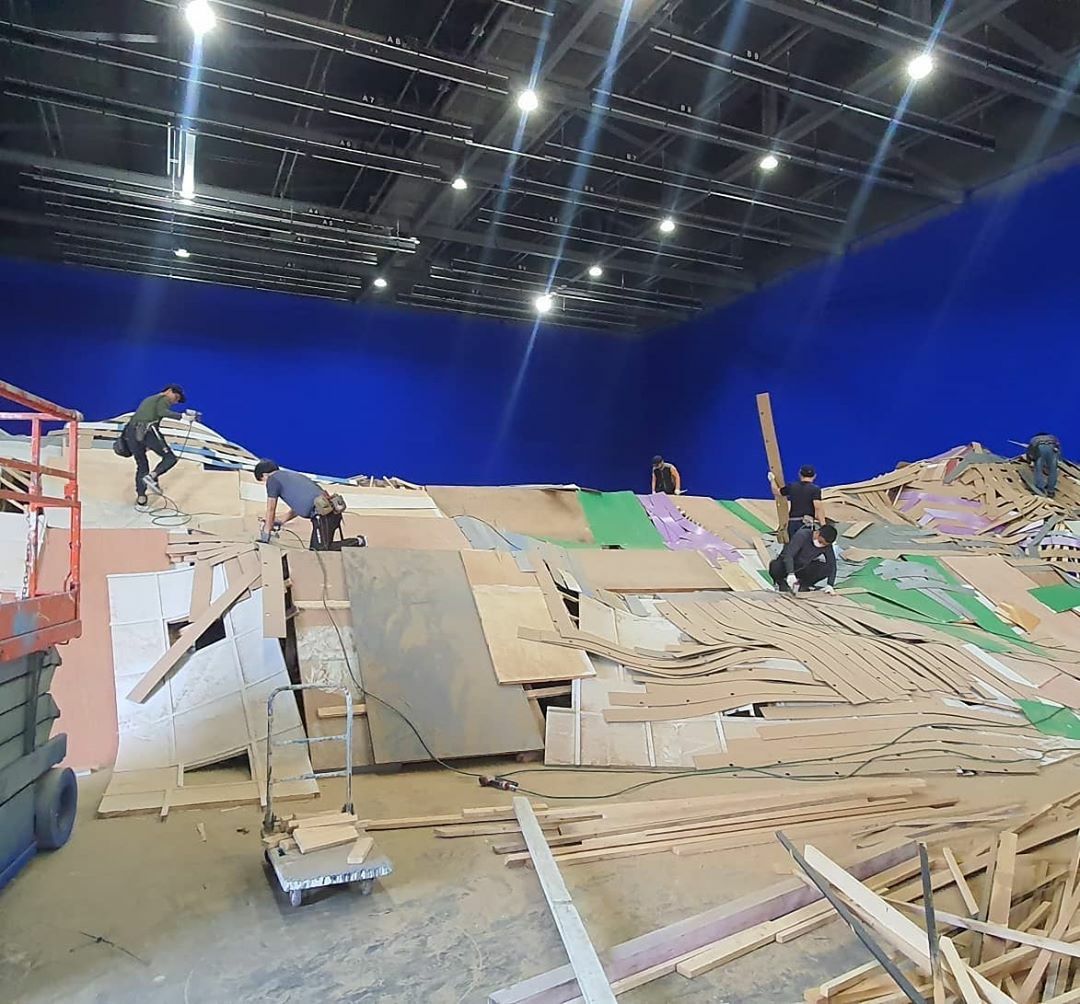 Here's What Big Hit Labels' MV Sets Really Look Like Behind The Scenes