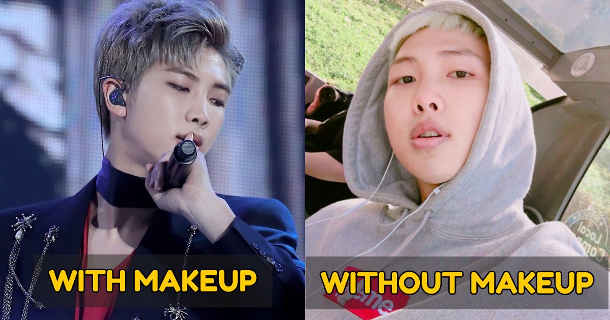 10 Times BTS's RM Proved He Has Superior Bare Faced Visuals - Koreaboo