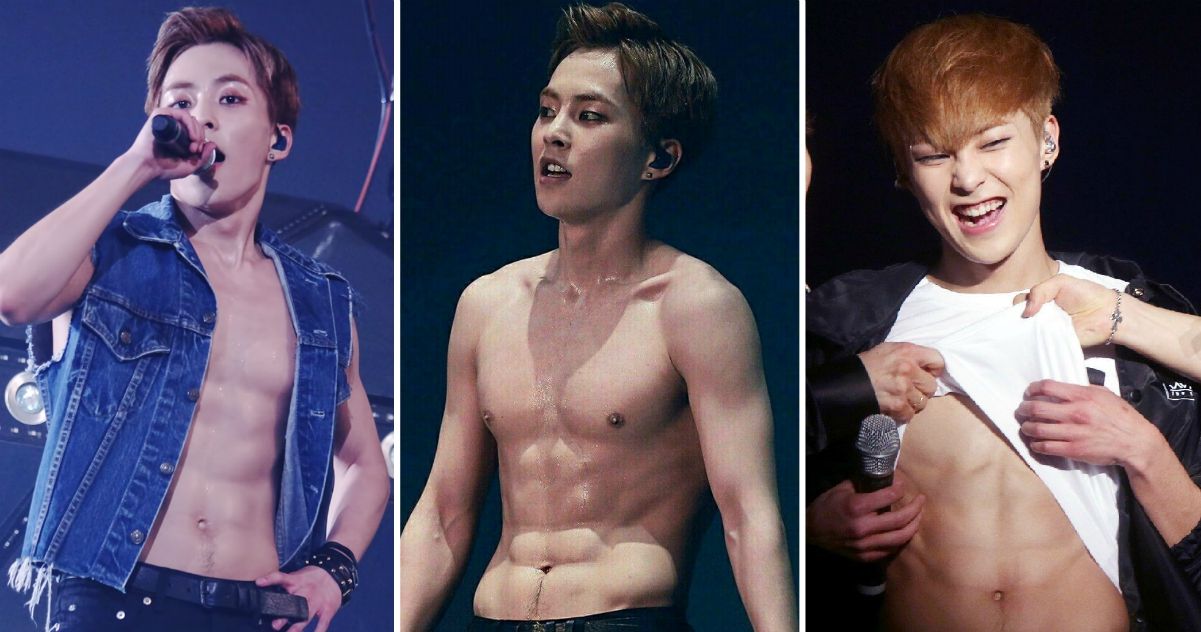 Just 20+ Pictures Of EXO's Xiumin's Ripped Bod To Celebrate His ...