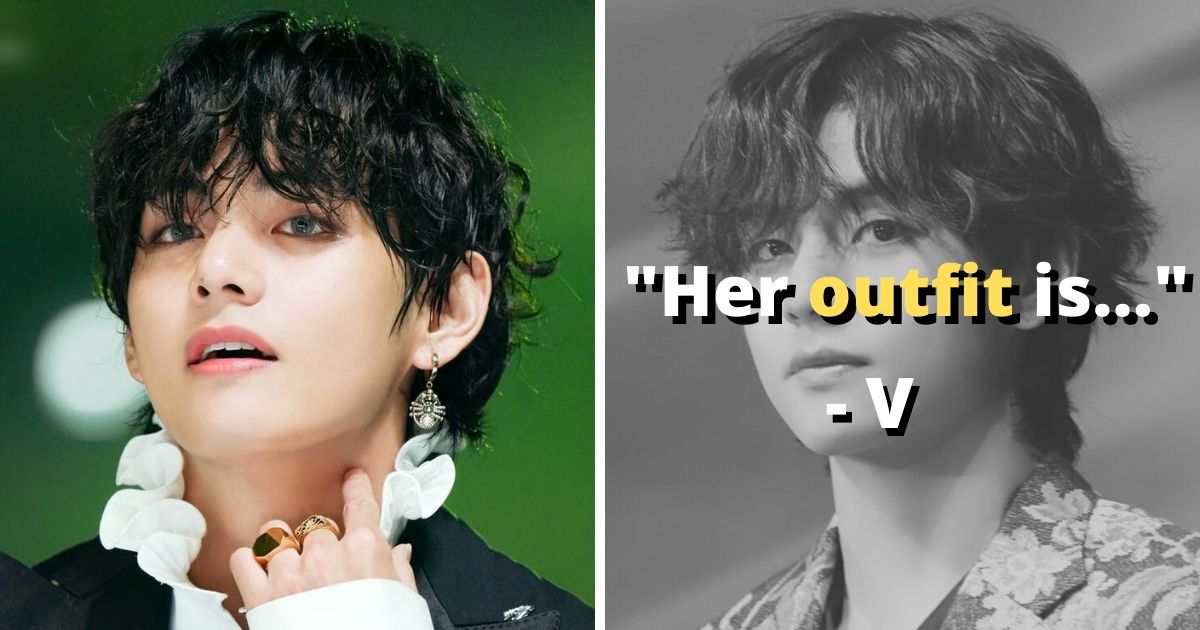 BTS's V Once Proved His Fashion Designer Knowledge About A Female Idol ...