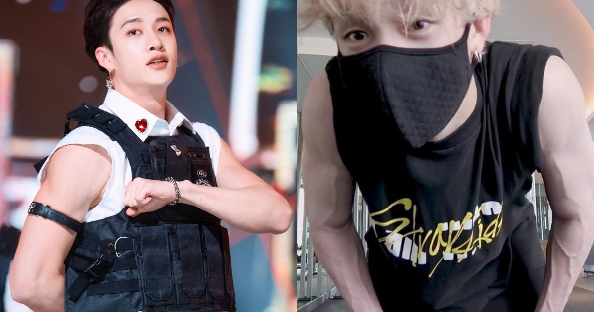 11 Times Stray Kids' Bang Chan Showed Of His Extremely Muscular Arms ...