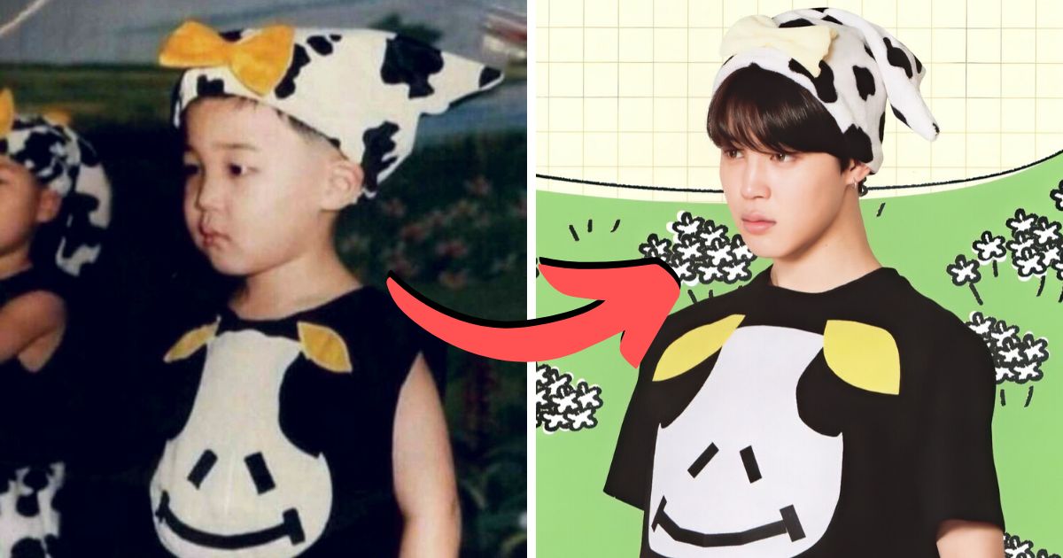 BTS Hasn't Aged A Day In Recreated Baby Photos - And It's ...