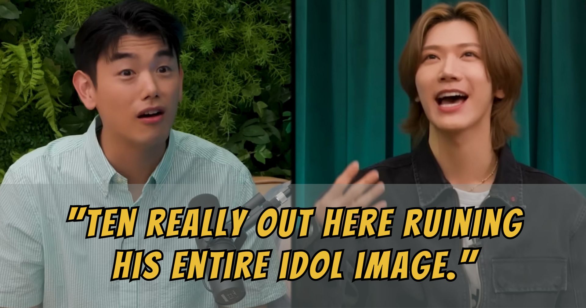 Too Much Information? NCT's Ten Goes Viral For Dirty TMI Story - Koreaboo