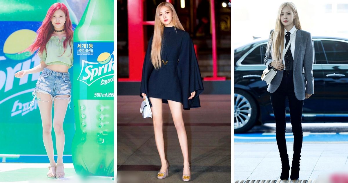 10 Times BLACKPINK's Rosé Blew Fans Away With Her Endless Legs - Koreaboo